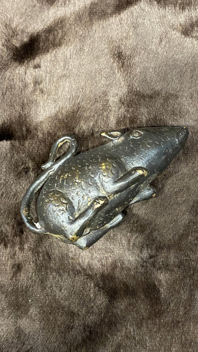 Qing Bronze Rat China – Antiquarian Online